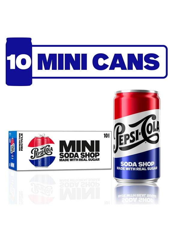Mini Cans in Soda Pop - Walmart.com