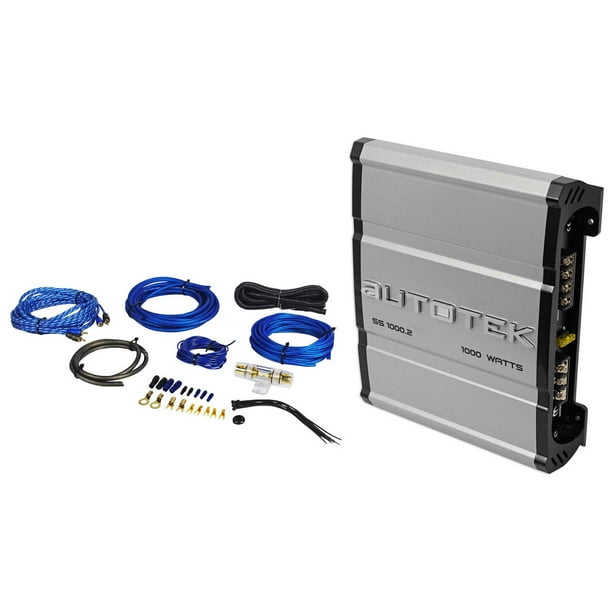 Autotek SS1000.2 Super Sport 1000w 2-Channel Car Amplifier Class A/B ...