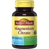 Nature Made Magnesium Citrate Liquid Softgels 60 ea - Walmart.com