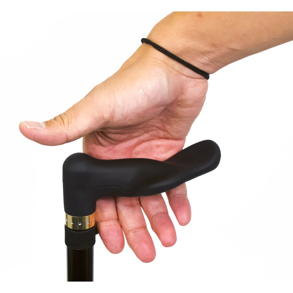 RMS Walking Cane with Palm Grip Orthopedic Handle for Right Hand ...