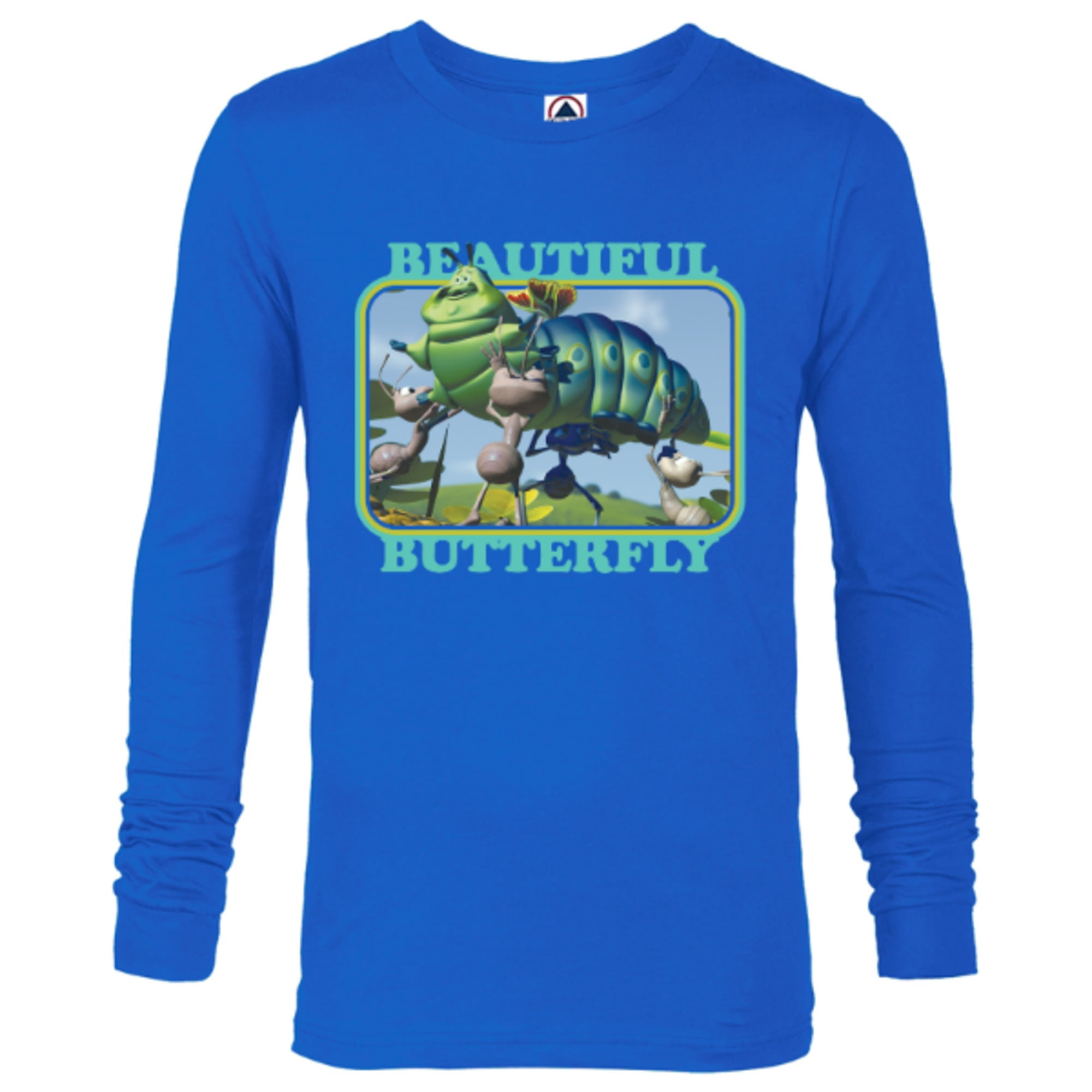 Disney PIXAR A Bug's Life Heimlich Beautiful Butterfly T-Shirt - Long ...