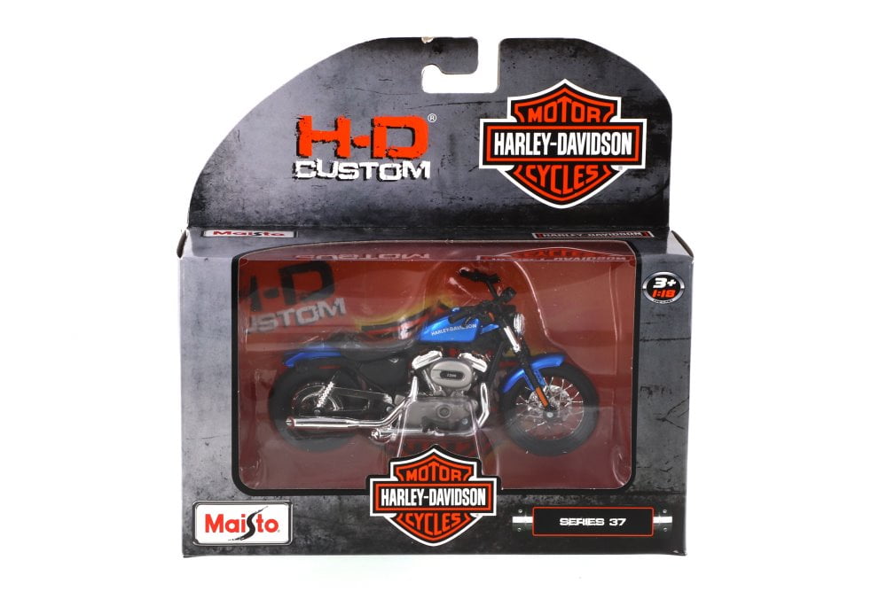 2012 Harley-Davidson XL 1200N Nightster, Blue - Maisto 31360/37 - 1/18 ...