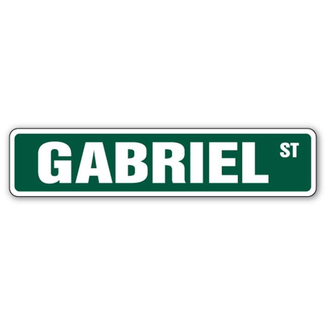 Click here for Signmission D-9-Ss-Gabriel 2 X 9 In. Childrens Nam... prices