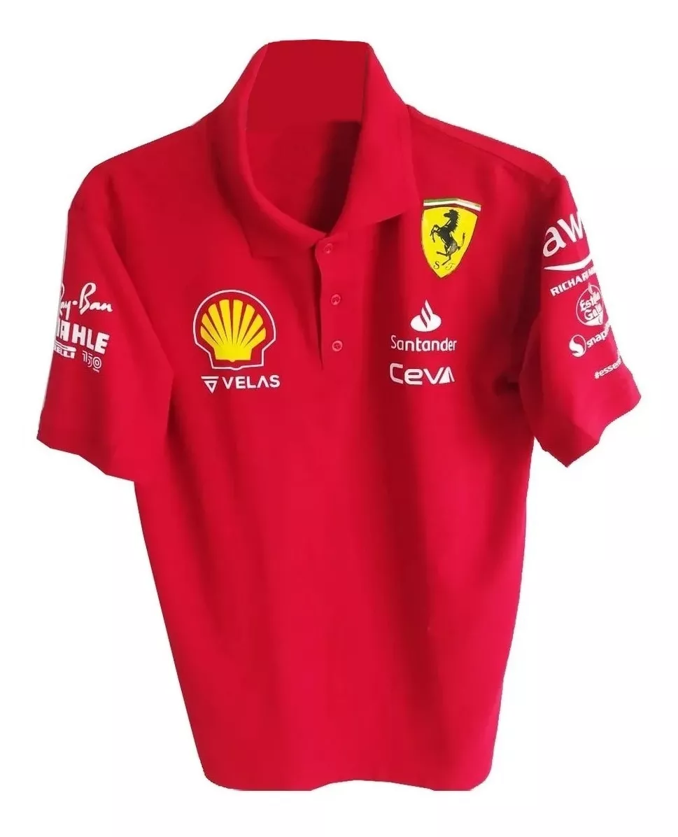 Playera Ferrari Tipo Polo 2022 Camisa Formula 1 | Walmart en línea