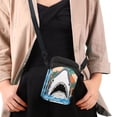 HELLHERO Shark Pattern Design Lightweight Travel Crossbody Purse ...