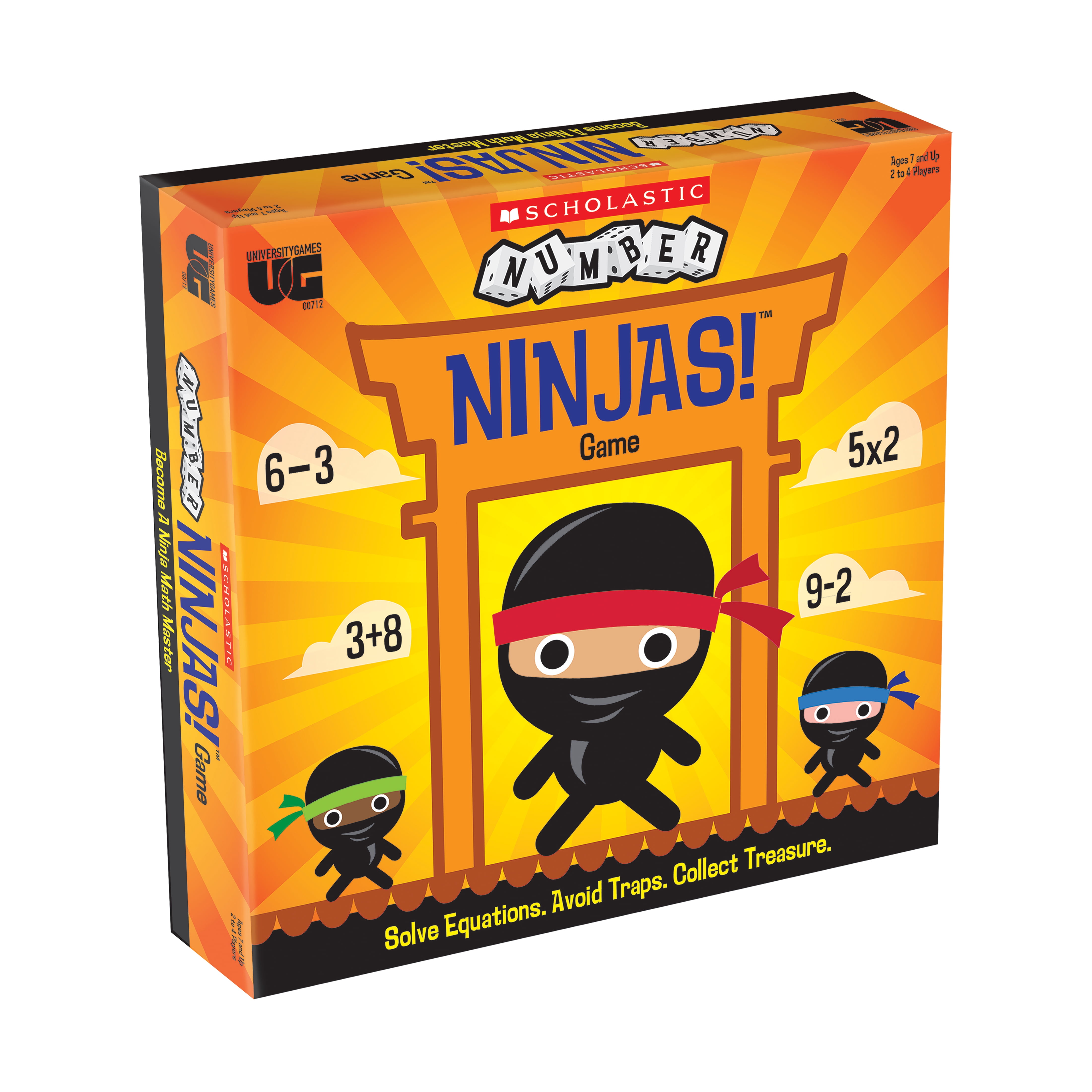 Scholastic - Number Ninjas! Game - Walmart.com