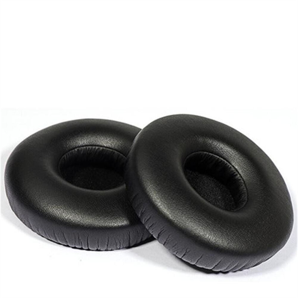1Pair Noise-Cancelling Headset Foam Pad Soft Leather Headphones ...