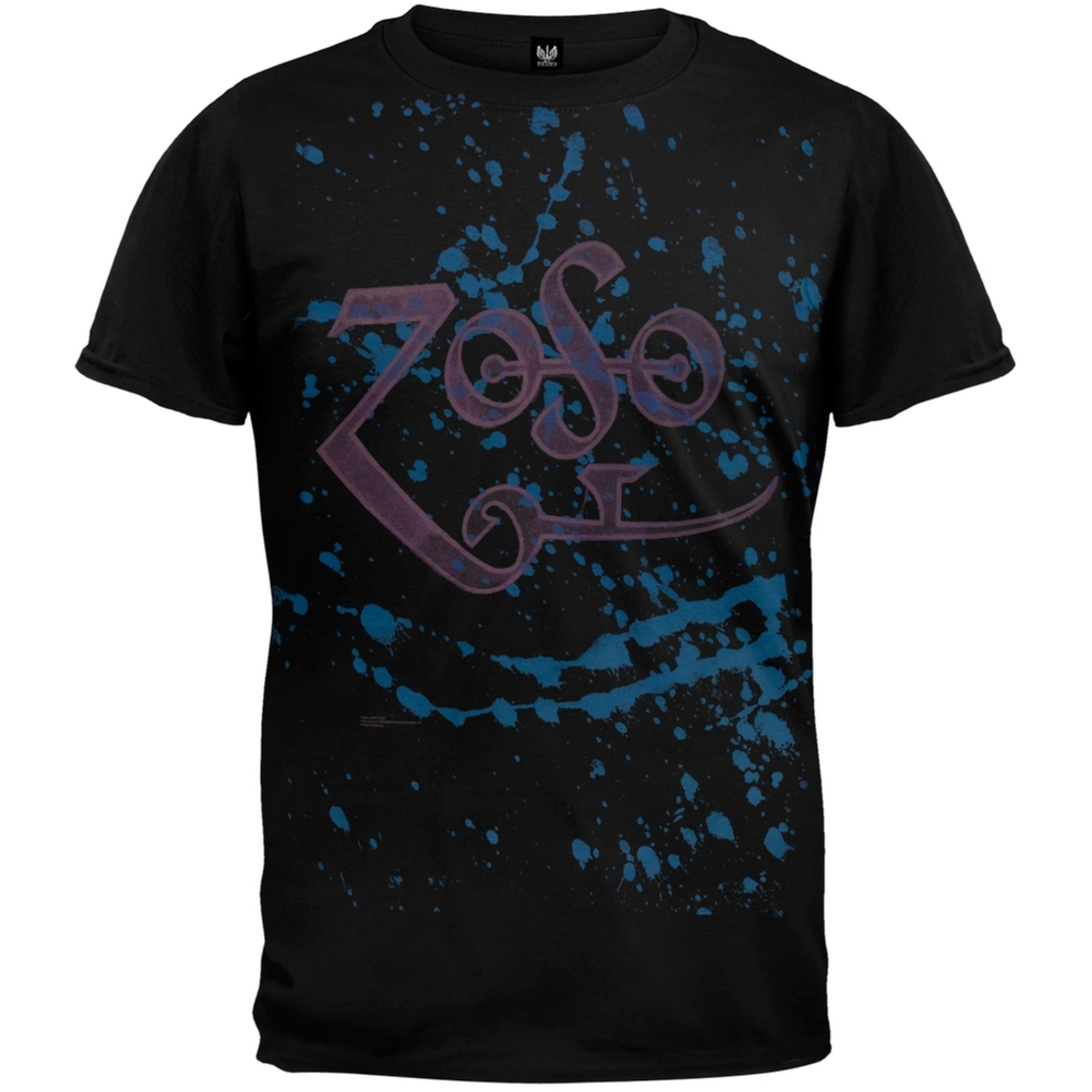 Jimmy Page - All-Seeing Zoso All-Over T-Shirt - Walmart.com