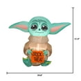 Airblown Inflatables Grogu from the Mandalorian, 51'' Halloween ...