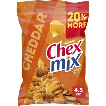 Chex Mix Snack Mix, Traditional, Savory Snack Bag, Family Size (Pack of ...