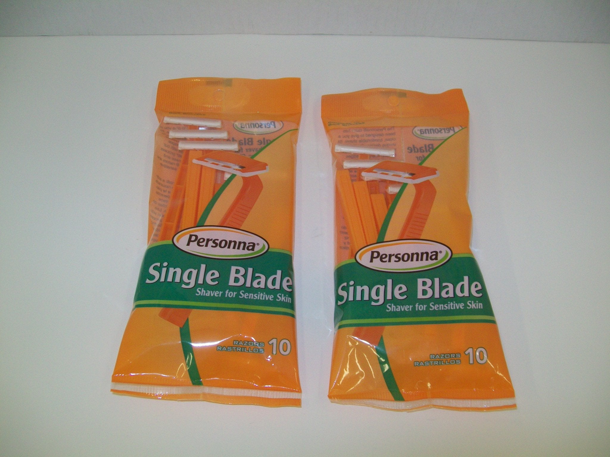 20 Single Blade Razors (Orange) | Walmart en línea