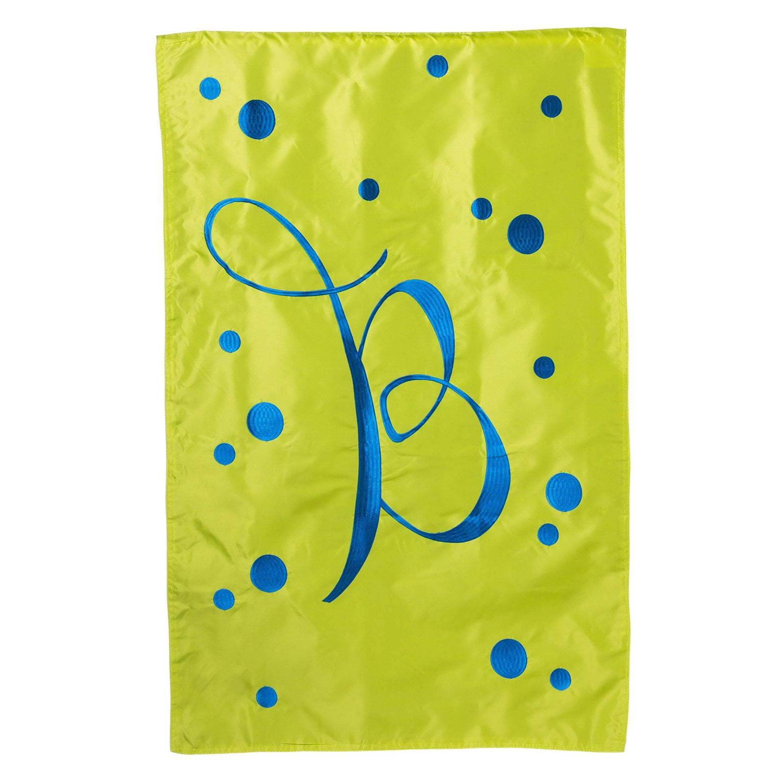 Evergreen Enterprises Polka Dot Monogram Flag - Walmart.com
