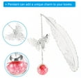 Uxcell Metal Feather Bookmarks Butterfly Book Marks Page Markers Gift ...