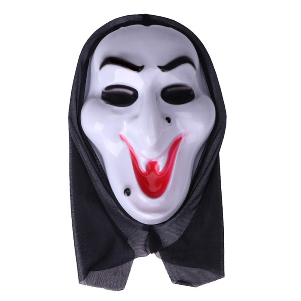 Adult Scream Ghost Face Mask Thick Scary Skeleton Ghost Death Halloween Face Mask Ghost Face