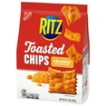 RITZ Toasted Chips Cheddar Crackers, 8.1 oz - Walmart.com