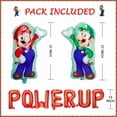 12 Pcs Super Mario Power Up 6 Year Balloon Brother Theme Birthday ...