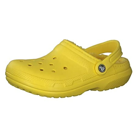 Crocs unisex adult Men's and Women's Classic Lined | Fuzzy Slippers ...