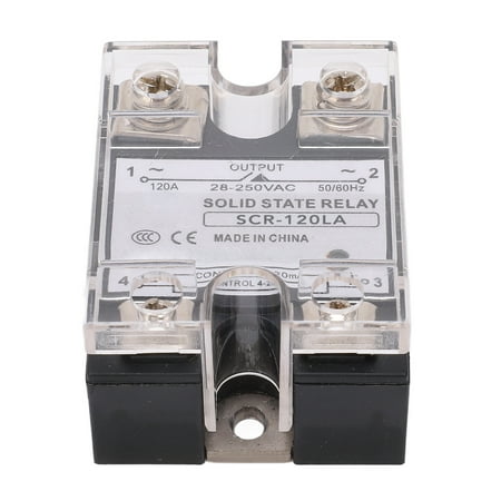 SSR Module, 28-250VAC Professional Solid State Voltage Regulator 4-20mA ...