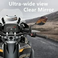 ATV Rear View Mirror, HKOO 360 Degrees Ball-Type ATV Side Rearview ...