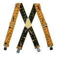"MELOTOUGH Heavy Duty Tape Measure Suspenders, 2"" Wide Adjustable X ...