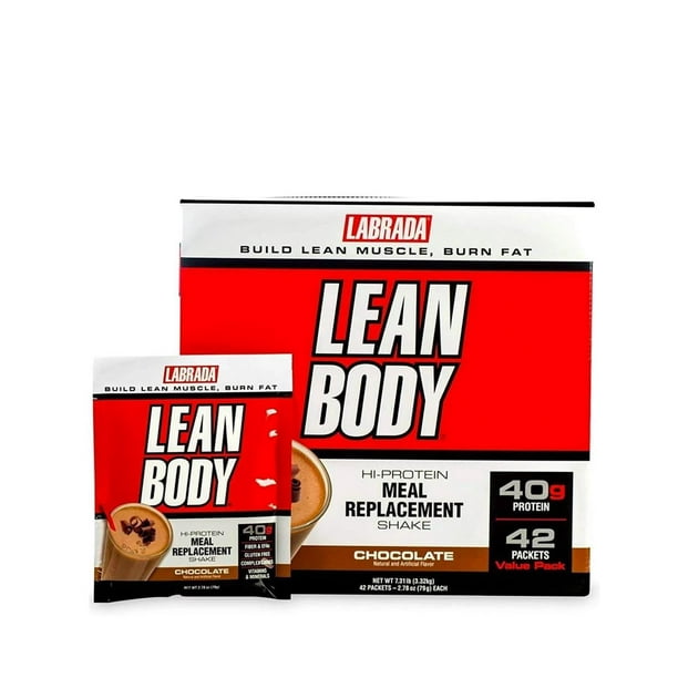 Proteina Labrada Lean Body 42 Sobres Labrada Lean Body | Bodega Aurrera ...