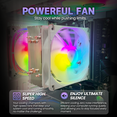 Suevery Gaming Desktop PC, AMD Ryzen 5 5600, Radeon RX 6500, 16GB DDR4 ...