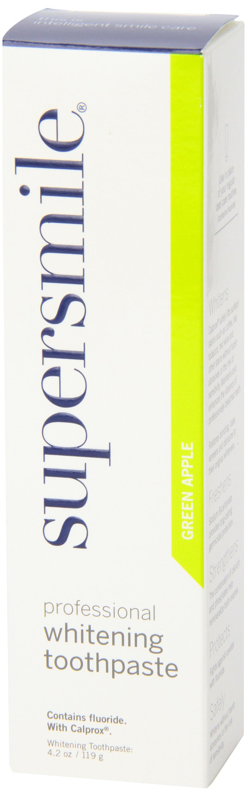 Supersmile Professional Whitening Green Apple Toothpaste 4.2oz – Beauty ...