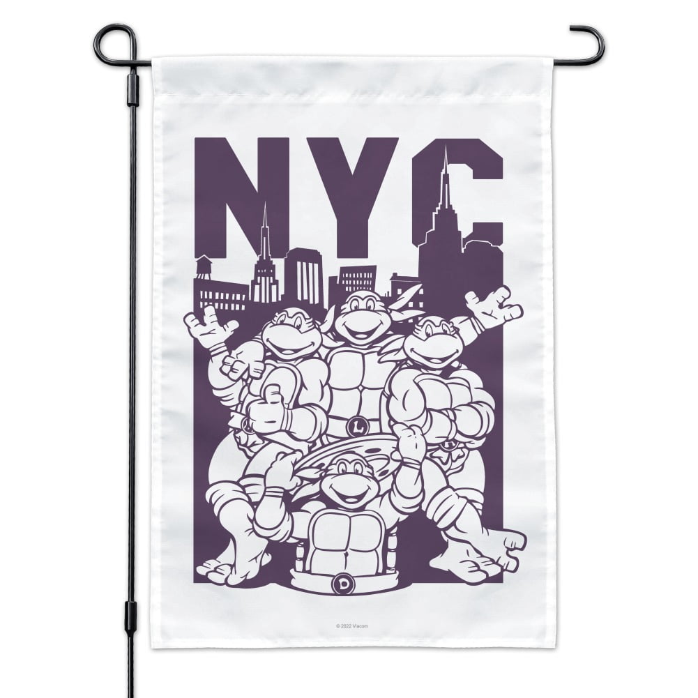 TMNT NYC Turtles Garden Yard Flag - Walmart.com