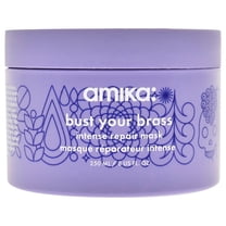 Amika, Bust Your Brass Intense Repair Mask, 8 oz for Blonde Hair ...