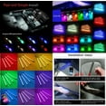 Formula-J87 LED Strip Car RGB Interior Light Kit Bluetooth Wireless APP ...