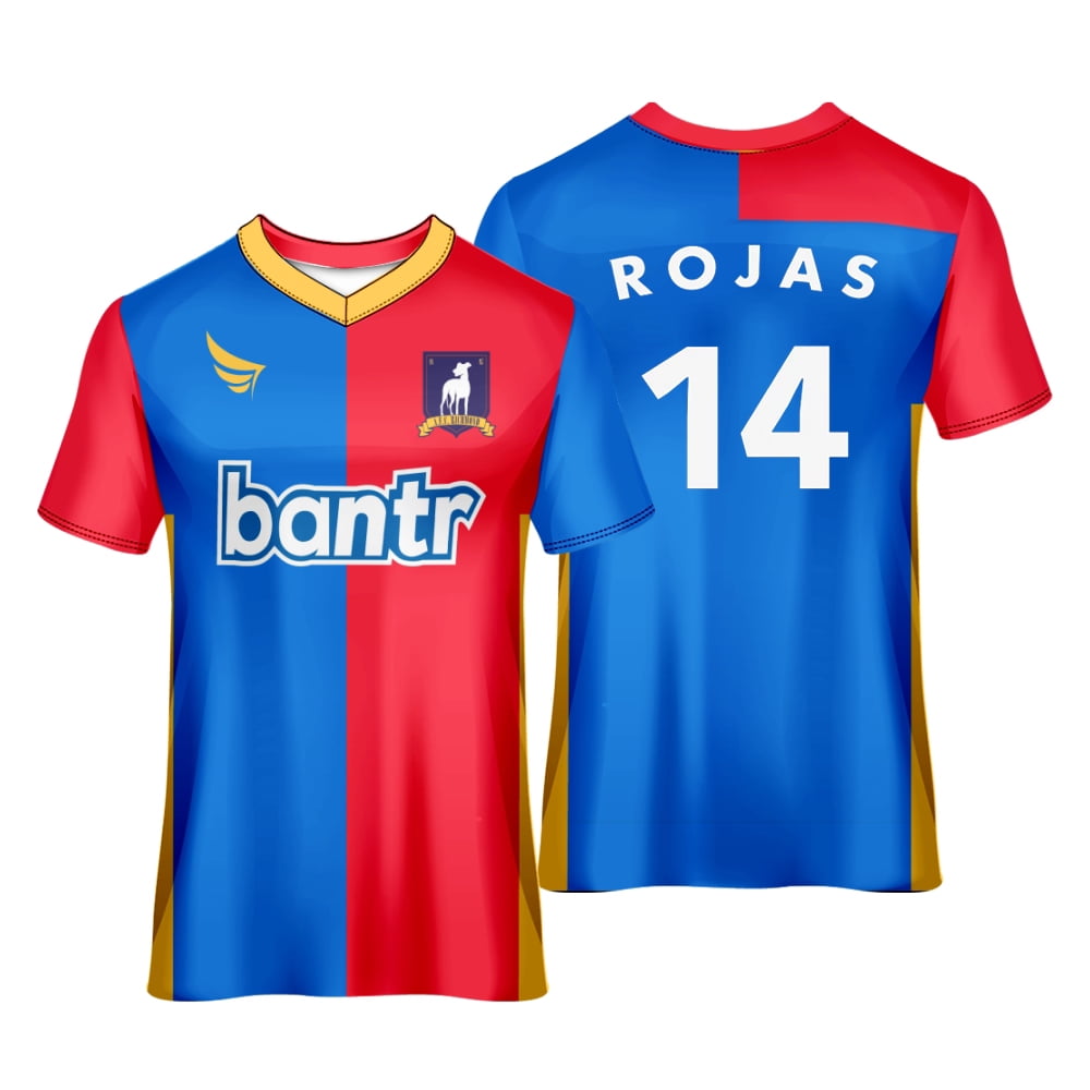 Ted Lasso AFC Richmond Season 3 OBISANYA TARTT ROJAS Jersey V-Neck ...