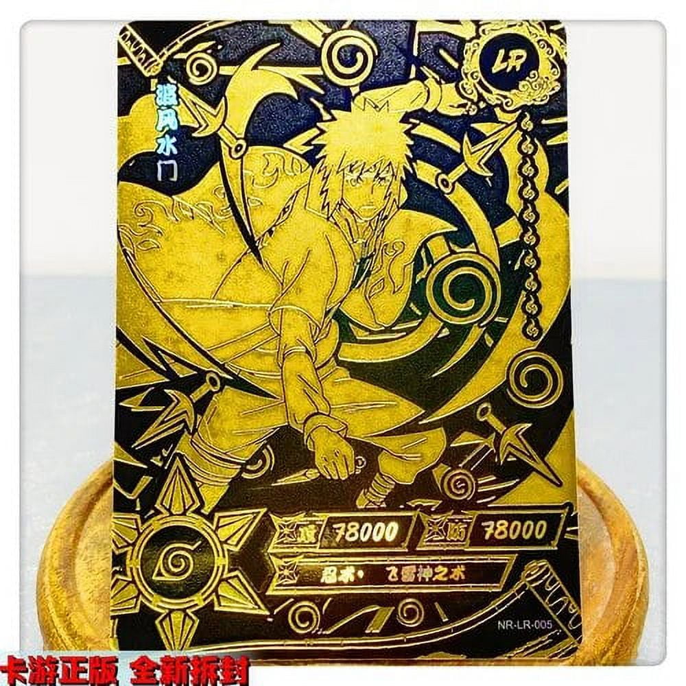 Tarjeta KAYOU genuina Naruto LR, tarjeta de colección Bronzing Madara Sasuke Naruto Itachi ...