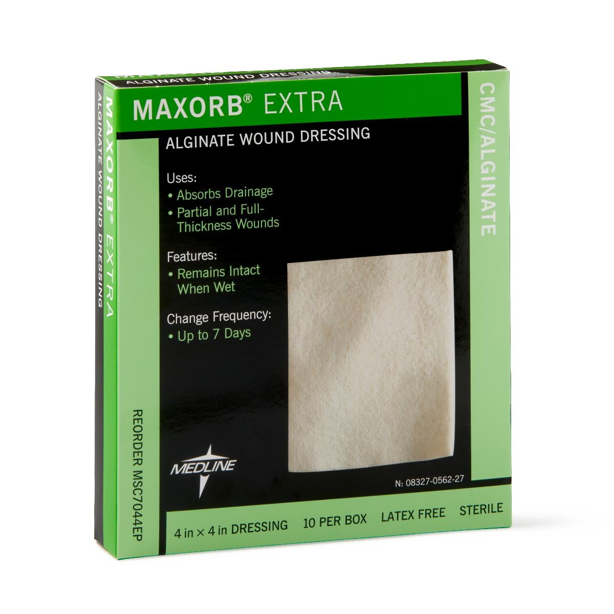 Medline Maxorb Extra CMC Alginate Dressings, 4 x 4, Nepal | Ubuy