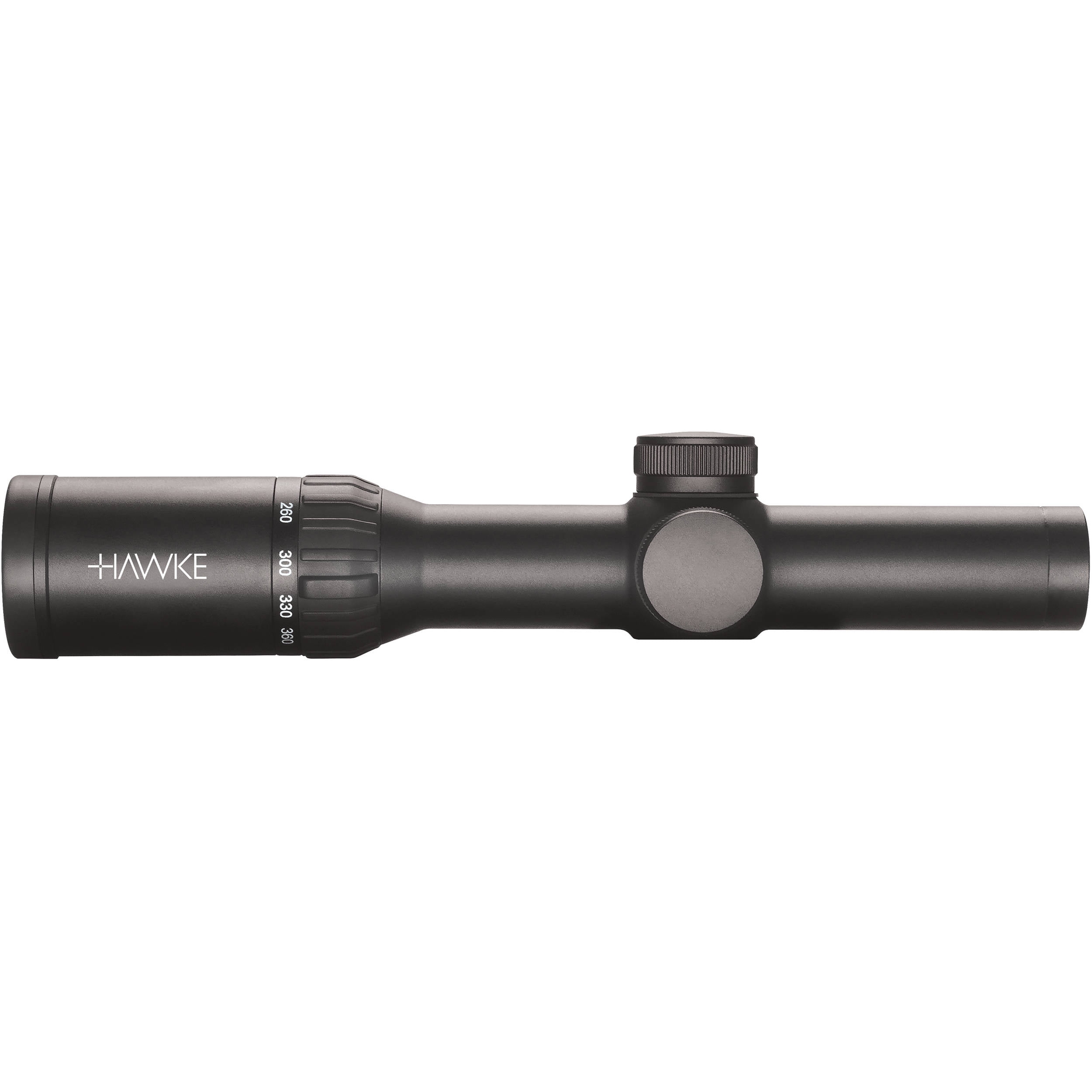 Hawke XB30 Pro 1-5x24mm Illuminated SR Reticle Crossbow Scope, Matte ...