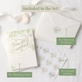 Riley & Co Wedding Invitation Cards 50 Pack 5x7 Inches Cream with ...