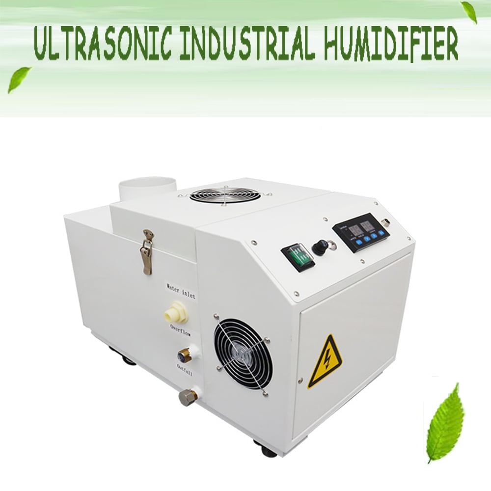 INTBUYING 6kg/h Ultrasonic Industrial Humidifier Cooler Sprayer ...