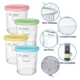 Ninja Creami Pint Containers with Lids (2 Pack) - 24oz NC501 NC500 Cups ...