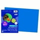 Pacon® SunWorks® Construction Paper, 12" x 18", Bright Blue - 50 Sheets ...