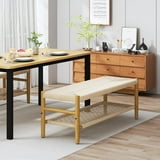 Recaceik Entry Bench with Storage,39 inch Entryway Storage Benches with ...