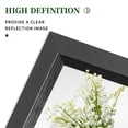 MAYEERTY 38x26x1 Inch Black Thin Edge Aluminum Right Angle Rectangular ...