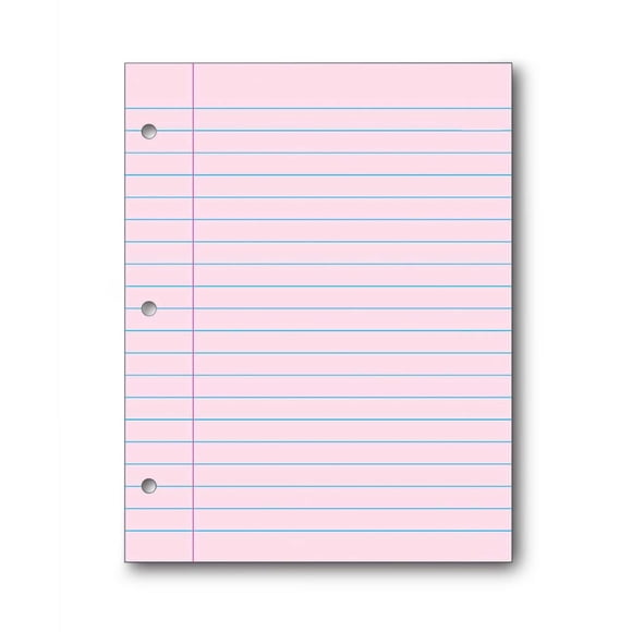 3 Hole Punched Paper