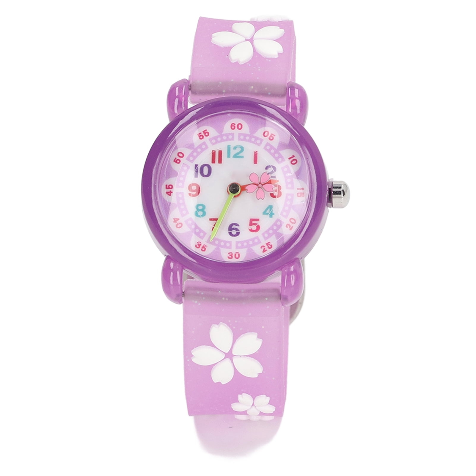 Kids Watch, Waterproof Colorful Easy To Read Girls Watches 3D ...
