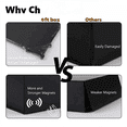 Black Extra Large Gift Box with Lid 19 x 16 x 6 Inches Includes Ribbon ...