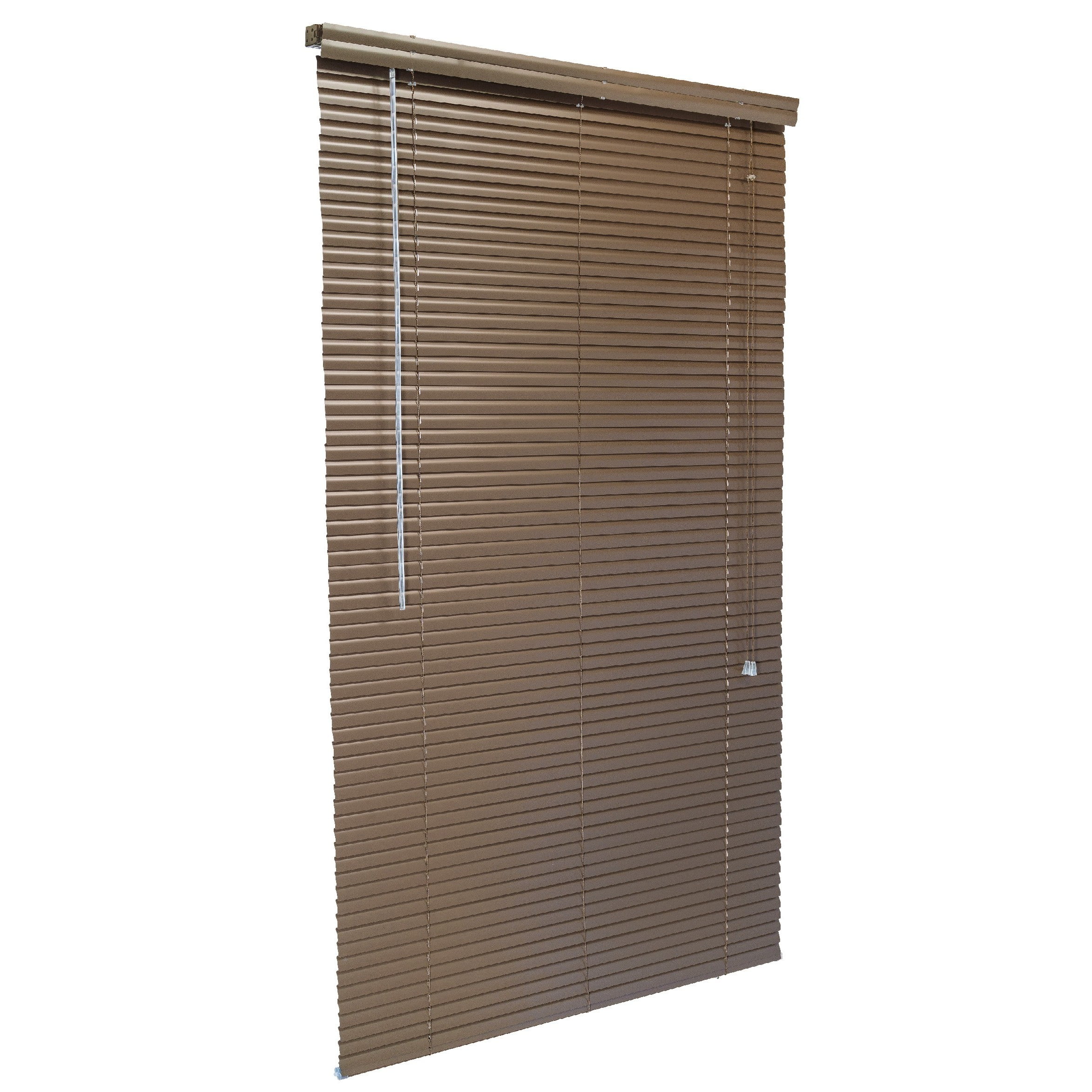 LOTUS & WINDOWARE, INC 1-inch Aluminum Blinds Charbrown 40 to 48-inch ...