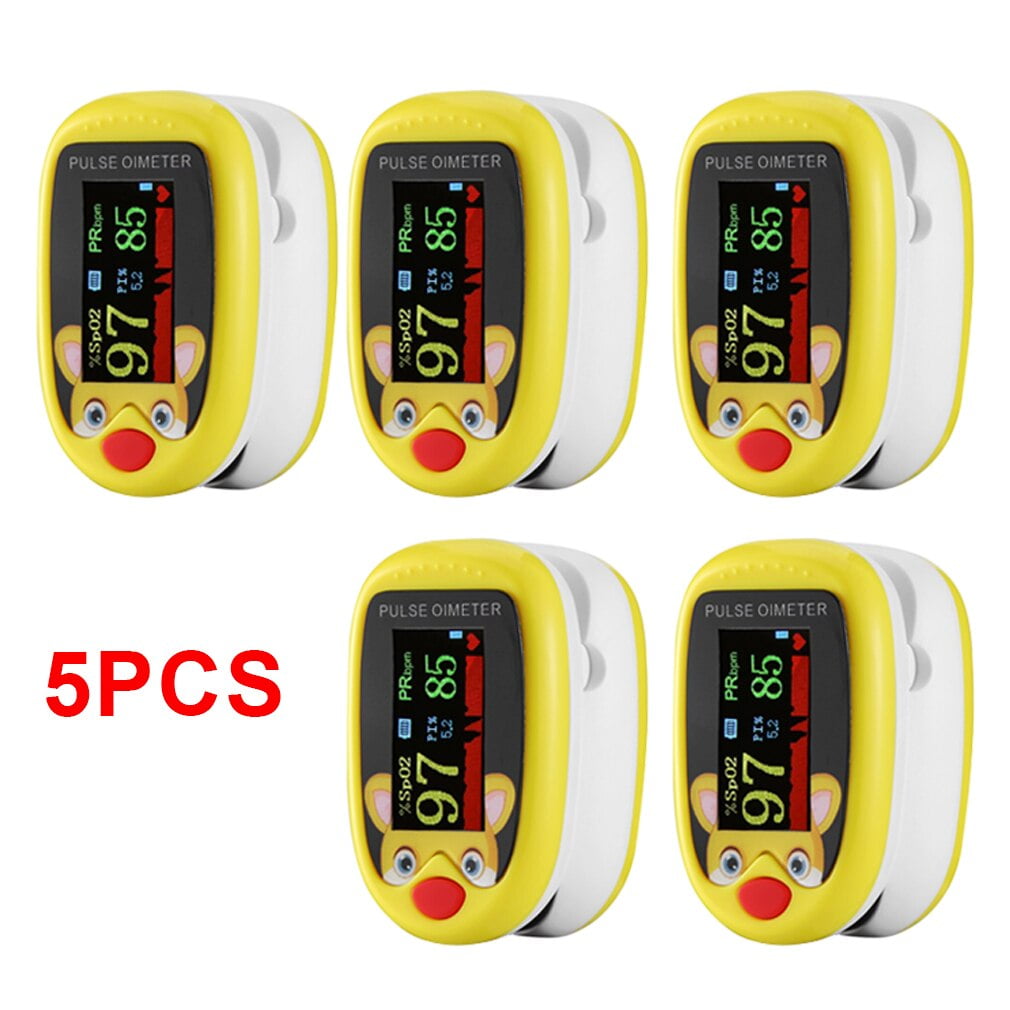 Oxímetro médico infantil para niños, pulsioxímetro pediátrico SpO2 ...