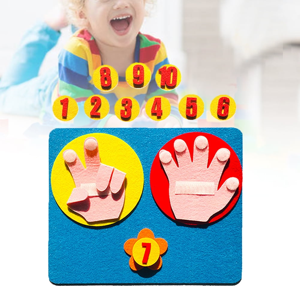 Finger Counting Children Educational 1-10 Learning Gift Math Toys Home ...