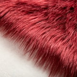Free Shipping! Phantoscope Shaggy Plush Faux Sheepskin Fur Round Area ...