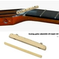 6 String Electric Guitar Brass Nut 42mm Length Adjustable Screw ...
