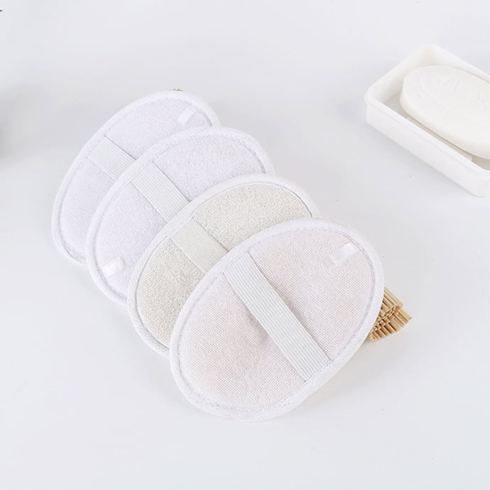 Loofah Pads Pack Of 5 Exfoliating Loofah Sponge Pads Natural Luffa