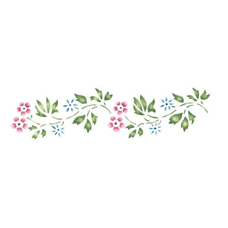 Floral Wall Stencil - Walmart.com